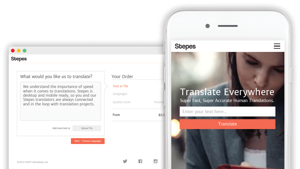 Stepes – 按需翻译服务